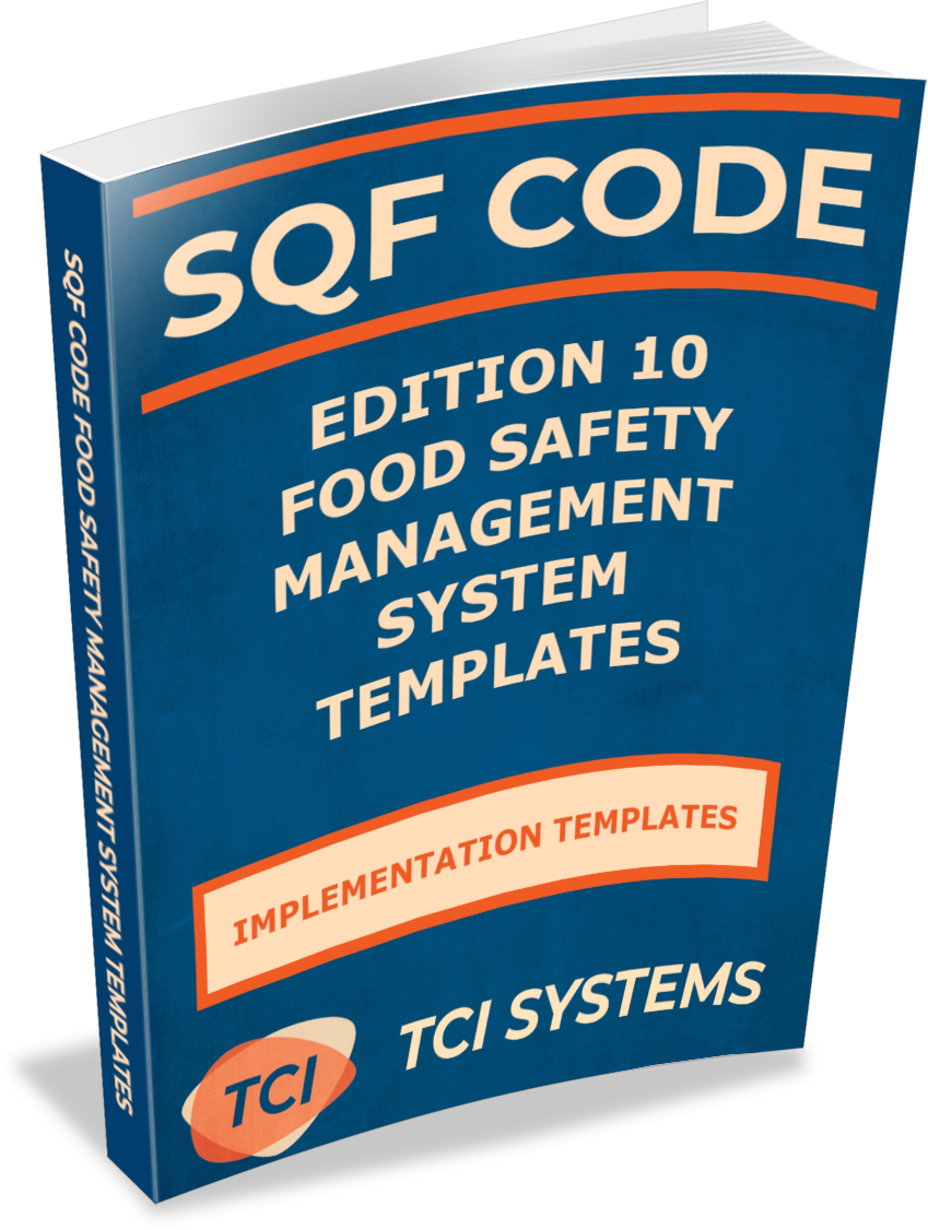 SQF Food Safety Code Templates